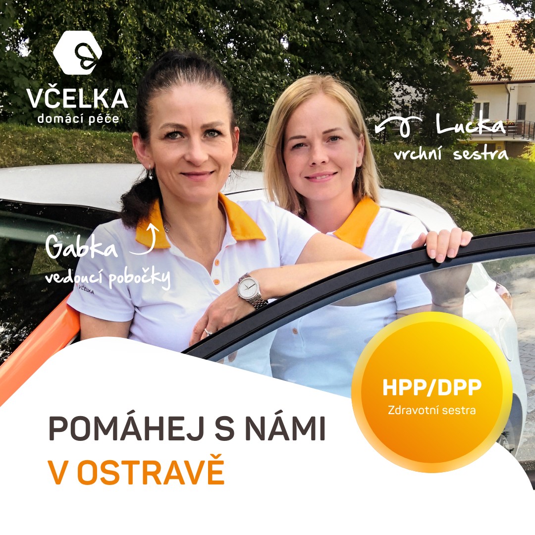 Pomáhejte s námi v Ostravě - Domácí péče Včelka