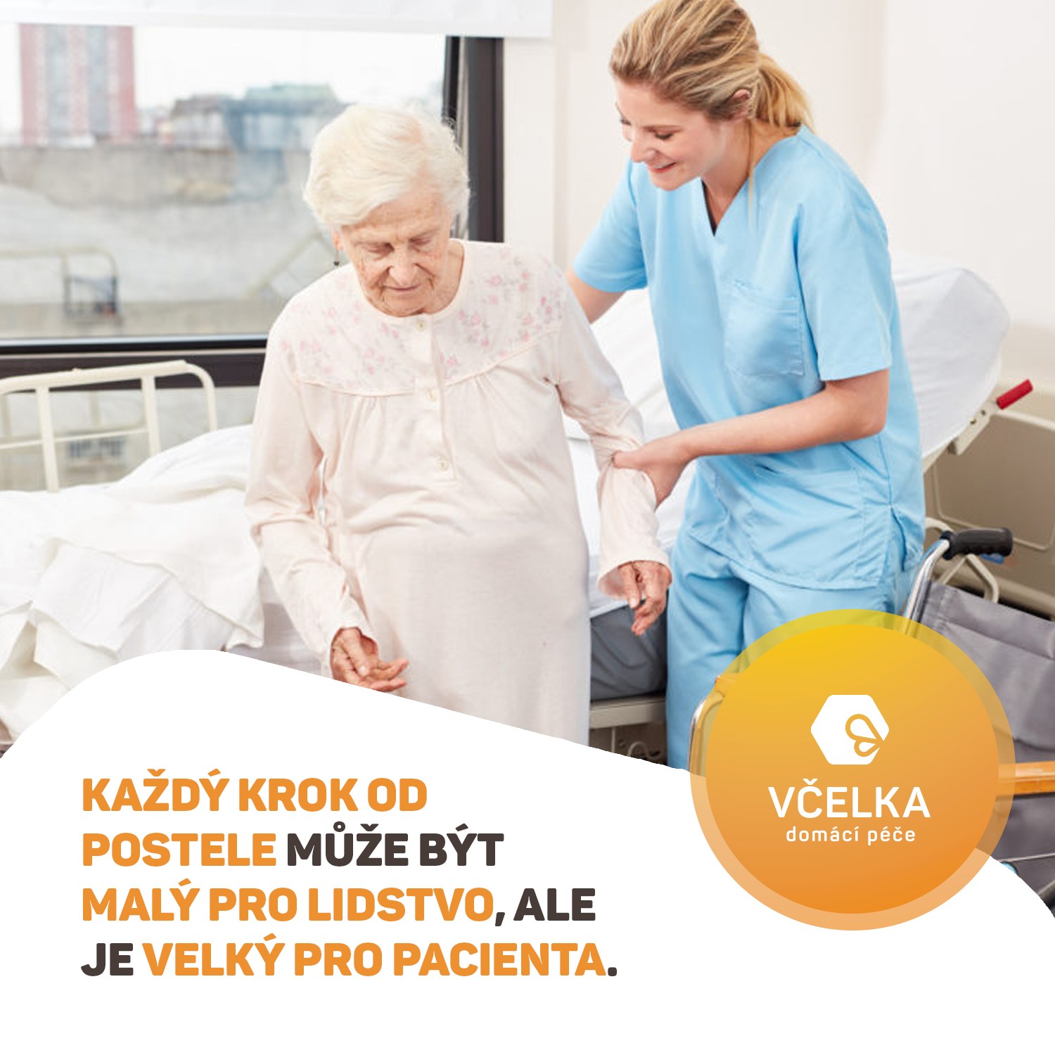 Rehabilitační ošetřovatelství - Domácí péče Včelka